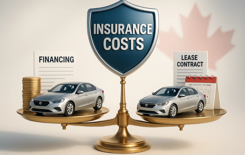 Insurance Cost Comparison for Financed & Leased Car