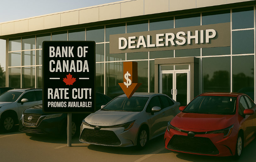 How BoC Rate Cut affects Auto Loans in Canada