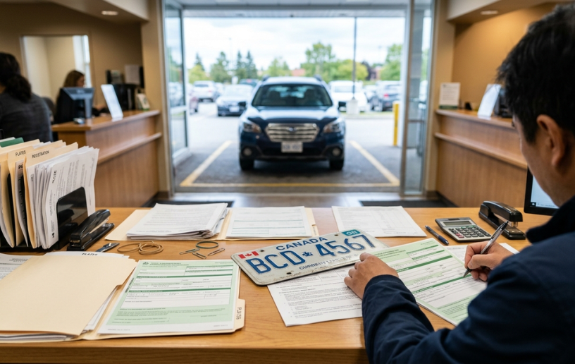 Car Registration Process in Canada